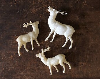 Plastic reindeer | Etsy