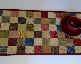 Quilted table runner | Etsy