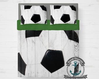 Soccer bedding | Etsy
