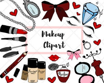 Makeup clipart | Etsy