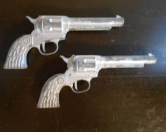 Toy Cap Guns 1920s Vintage Engraved Advertisement Print To