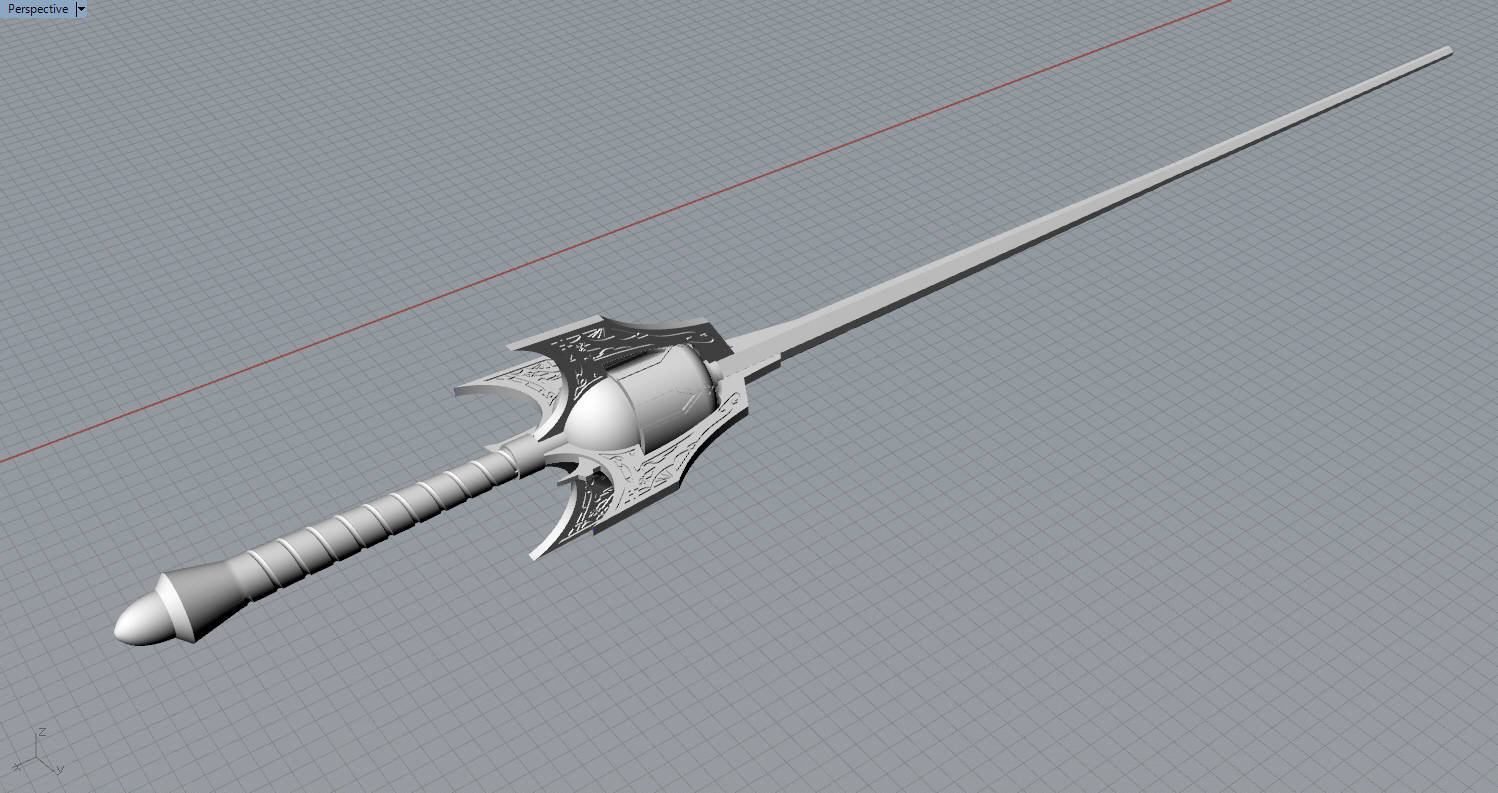 RWBY Weiss Myrtenaster STL 3D Printer files