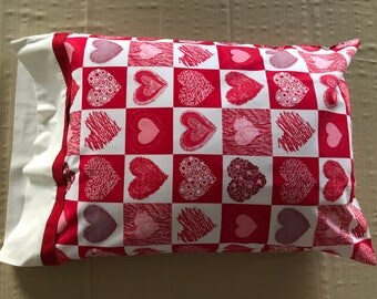 Patchwork pillowcase | Etsy