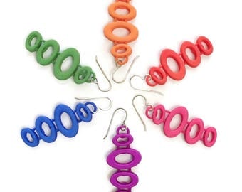 Funky earrings | Etsy