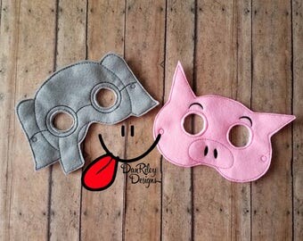 Elephant mask | Etsy