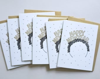 Boxed new year cards | Etsy