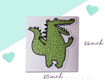 Crocodile stickers | Etsy