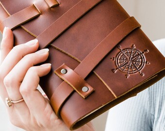 Leather notebook | Etsy