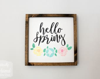 Hello spring | Etsy