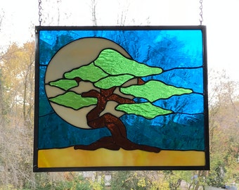Stained glass tree | Etsy