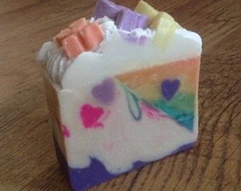 Rainbow soap | Etsy
