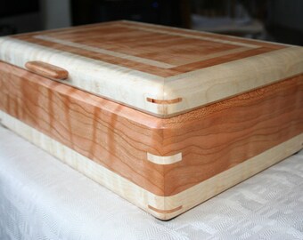 Wooden jewelry box | Etsy