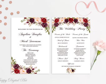 Marsala wedding | Etsy