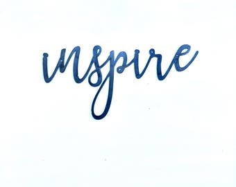 Inspire sign | Etsy
