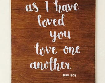 Bible verse plaque | Etsy