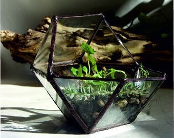 Modern terrarium | Etsy
