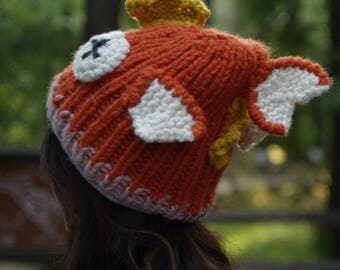 Knitted hat | Etsy