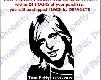 Tom petty decal | Etsy