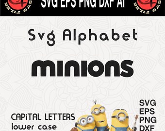Minion svg | Etsy