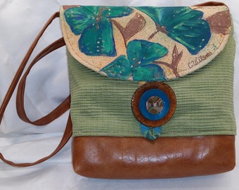 Hand painted purse | Etsy