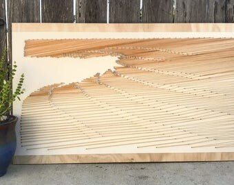 Ocean string art | Etsy