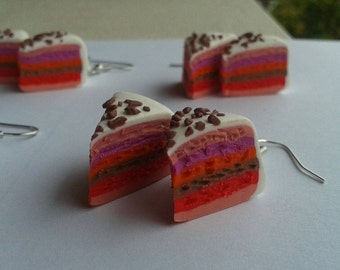 Fimo earrings | Etsy