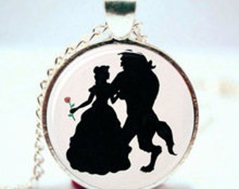 Beauty & the Beast: Silhouette Shadow Puppet Set