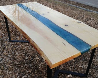 Epoxy table | Etsy