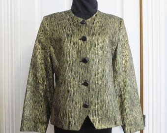 Shoulder pad jacket | Etsy