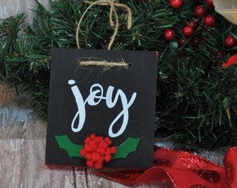 Joy ornaments | Etsy