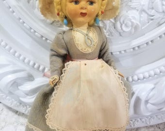 Vintage cloth doll | Etsy