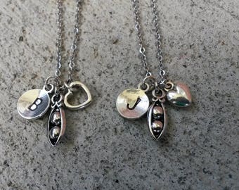 Two Peas in a Pod Necklace PDF Tutorial INSTANT DOWNLOAD