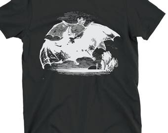 Bat shirt | Etsy