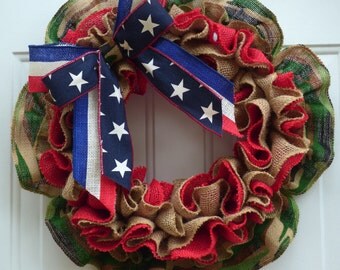Military wreath | Etsy
