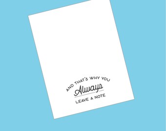 Leave a note | Etsy