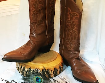 Mens cowboy boots | Etsy