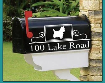 Two Mailbox decals Vinyl Wall Art
