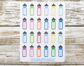 Water bottle sticker | Etsy