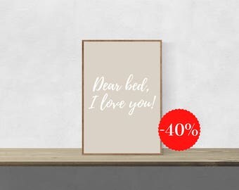 Bedroom posters | Etsy