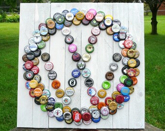 Bottle cap art | Etsy