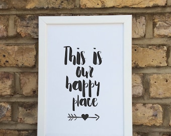 Our happy place | Etsy
