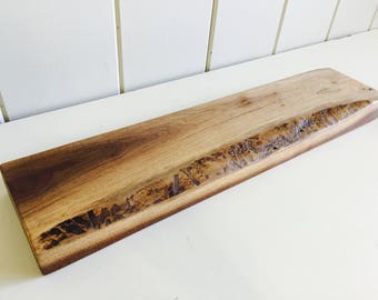Live edge shelf | Etsy