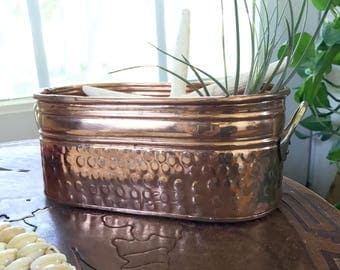 Copper planter | Etsy