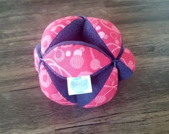 Crochet Pattern Baby Clutch Ball Toy makes a great baby