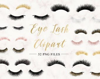 Gold lash logo | Etsy