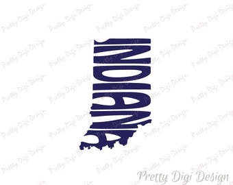 Indiana svg | Etsy
