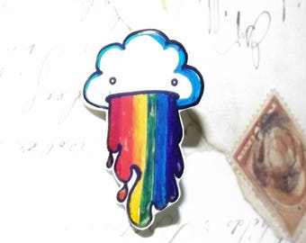 Rainbow puke | Etsy