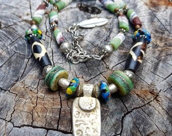 Tribal necklace | Etsy