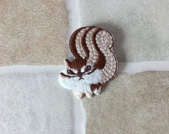 Embroidered squirrel | Etsy