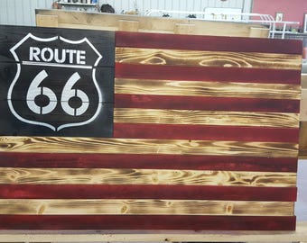 Route 66 wood sign | Etsy
